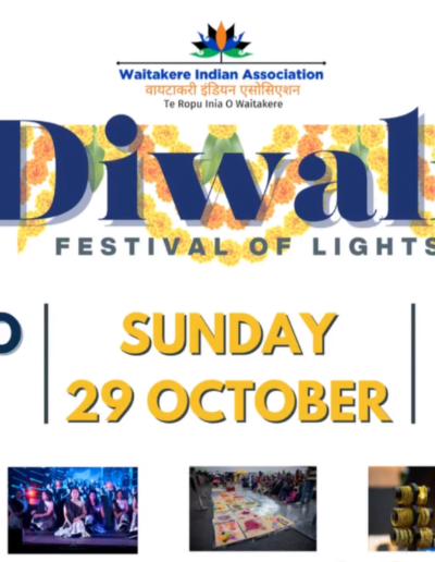Diwali 2024 New Zealand - indiansinnz.com - Kia Ora | Namaste